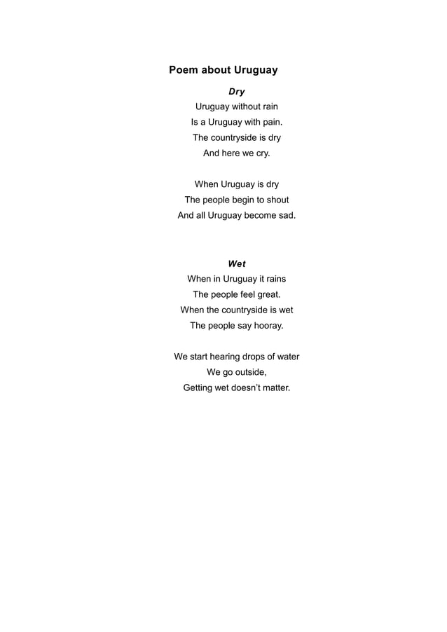 English poem | DOC
