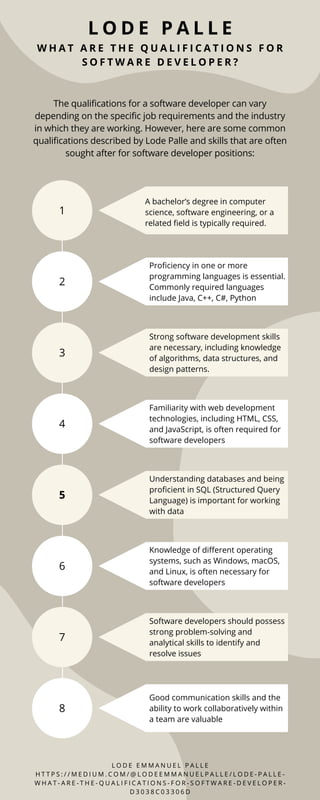Lode Palle - What are the qualifications for Software Developer.pdf