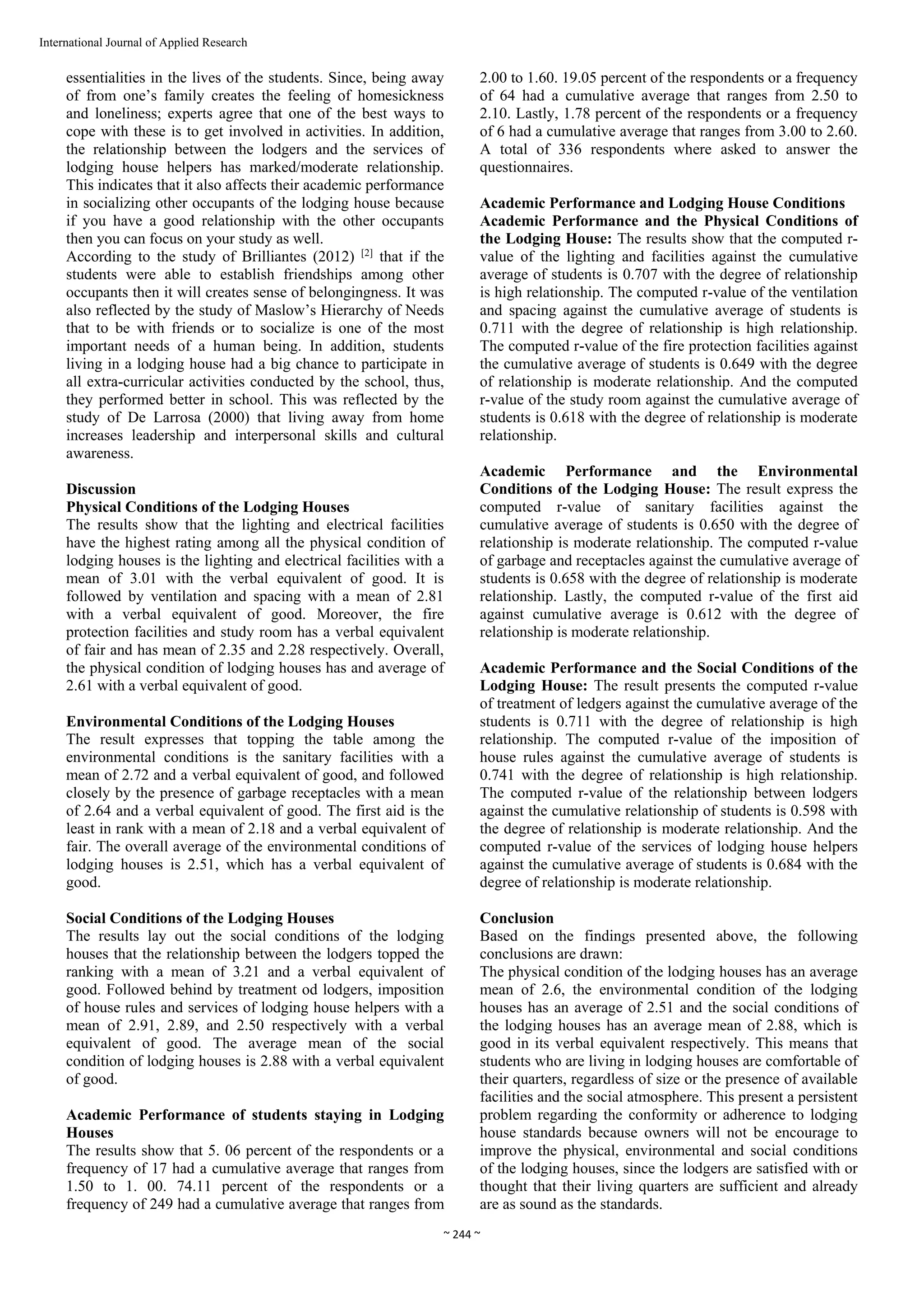 Lodging houses | PDF