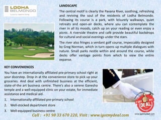 Lodha Belmondo Pune - Price, Review, Location - Ravet | PPSX