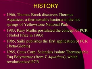 Polymerase Chain Reaction (PCR) | PPT