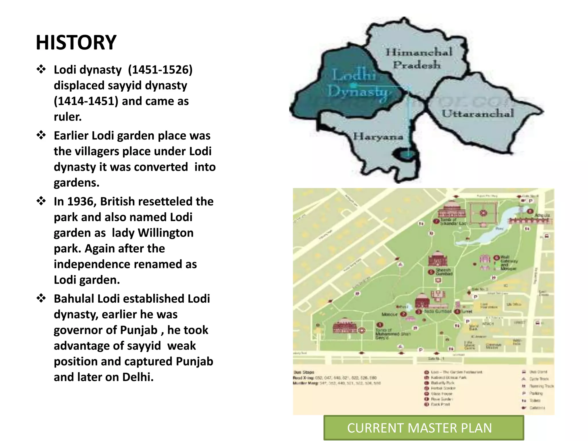 Lodi garden architecture | PPTX