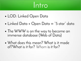 Linked Open Data: A simple how-to | PPT