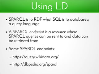 Linked Open Data: A simple how-to | PPT