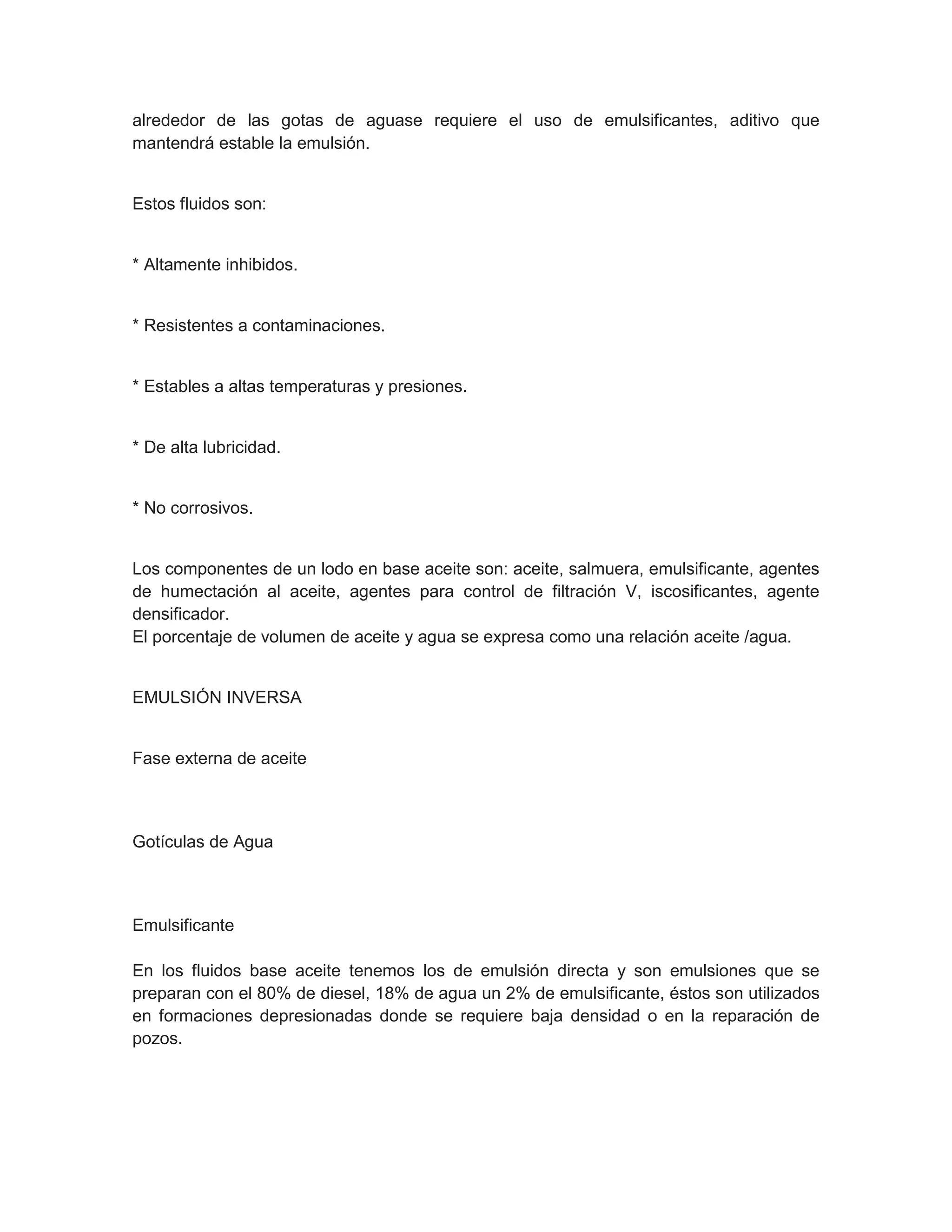 Lodos de perforacion base agua y base aceite | PDF