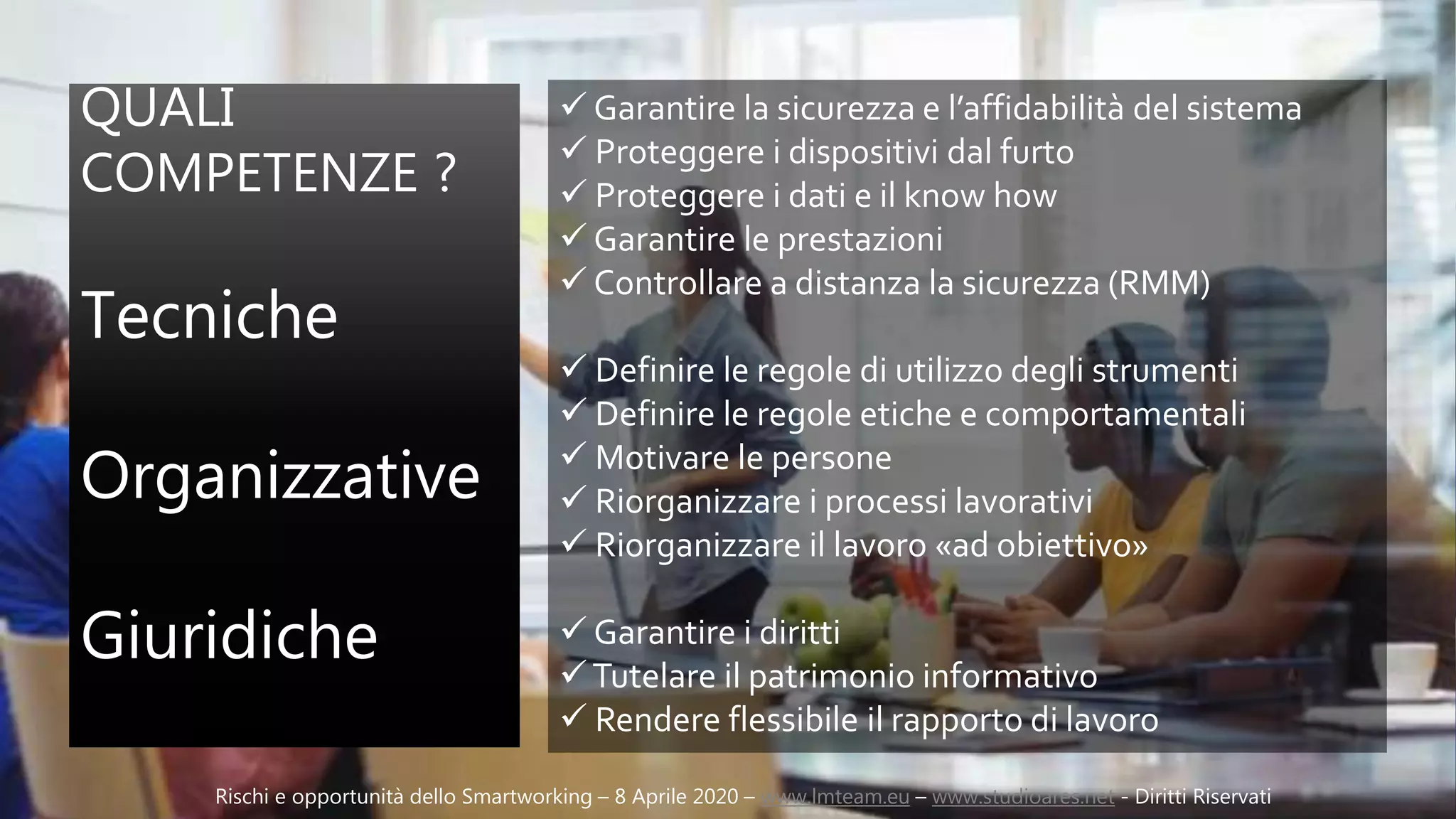 Smartworking - Rischi e Opportunità | PPT
