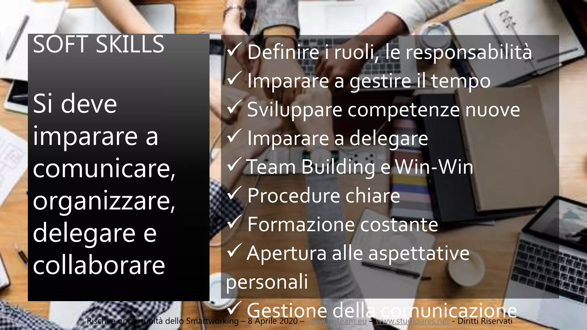 Smartworking - Rischi e Opportunità | PPT