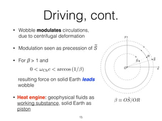 Chandler wobble: Stochastic and deterministic dynamics | PPT