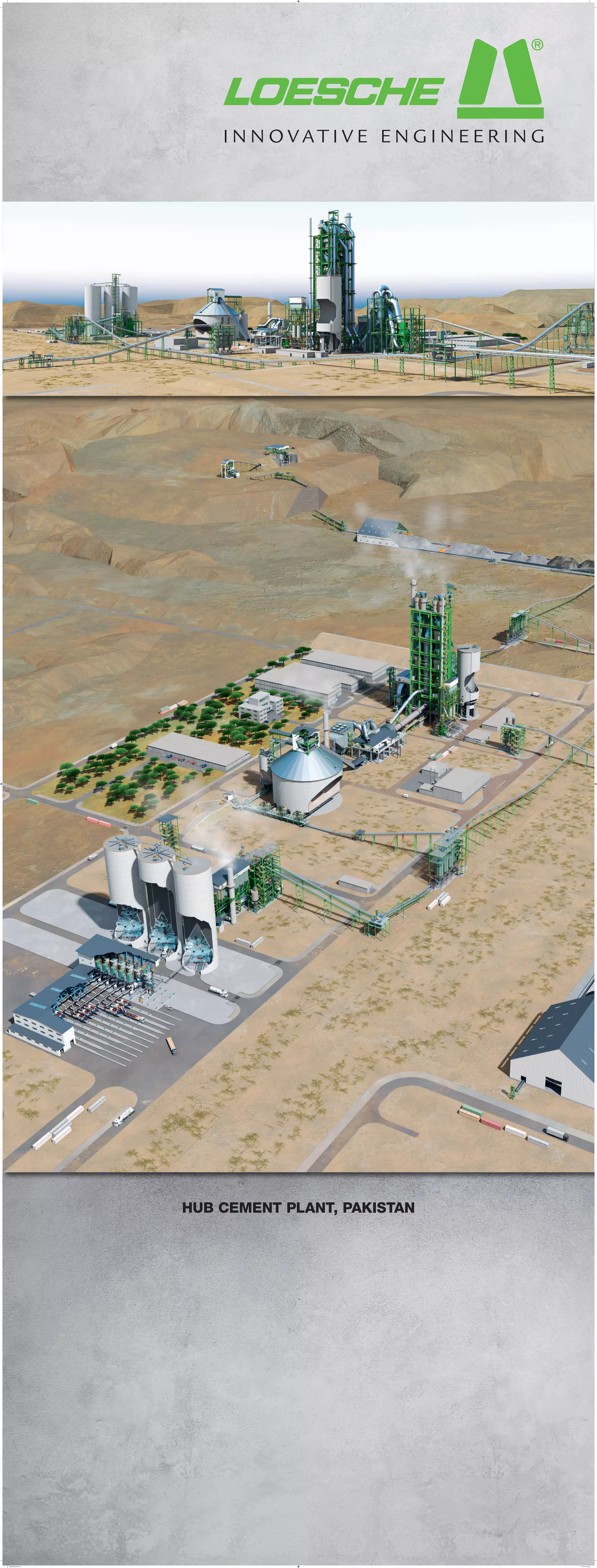 LOESCHE Cement Mill LM 72.4+4 at Hub Cement Plant Pakistan | PDF