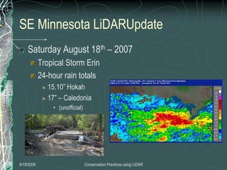 Loesch - What Is LiDAR, Status In Minnesota | PPT