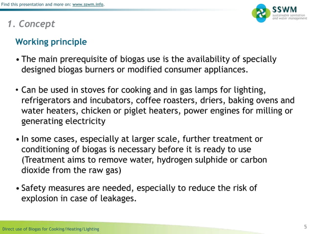 LO et al. 2010 Use of Biogas for Cooking.ppt | Power and Energy ...