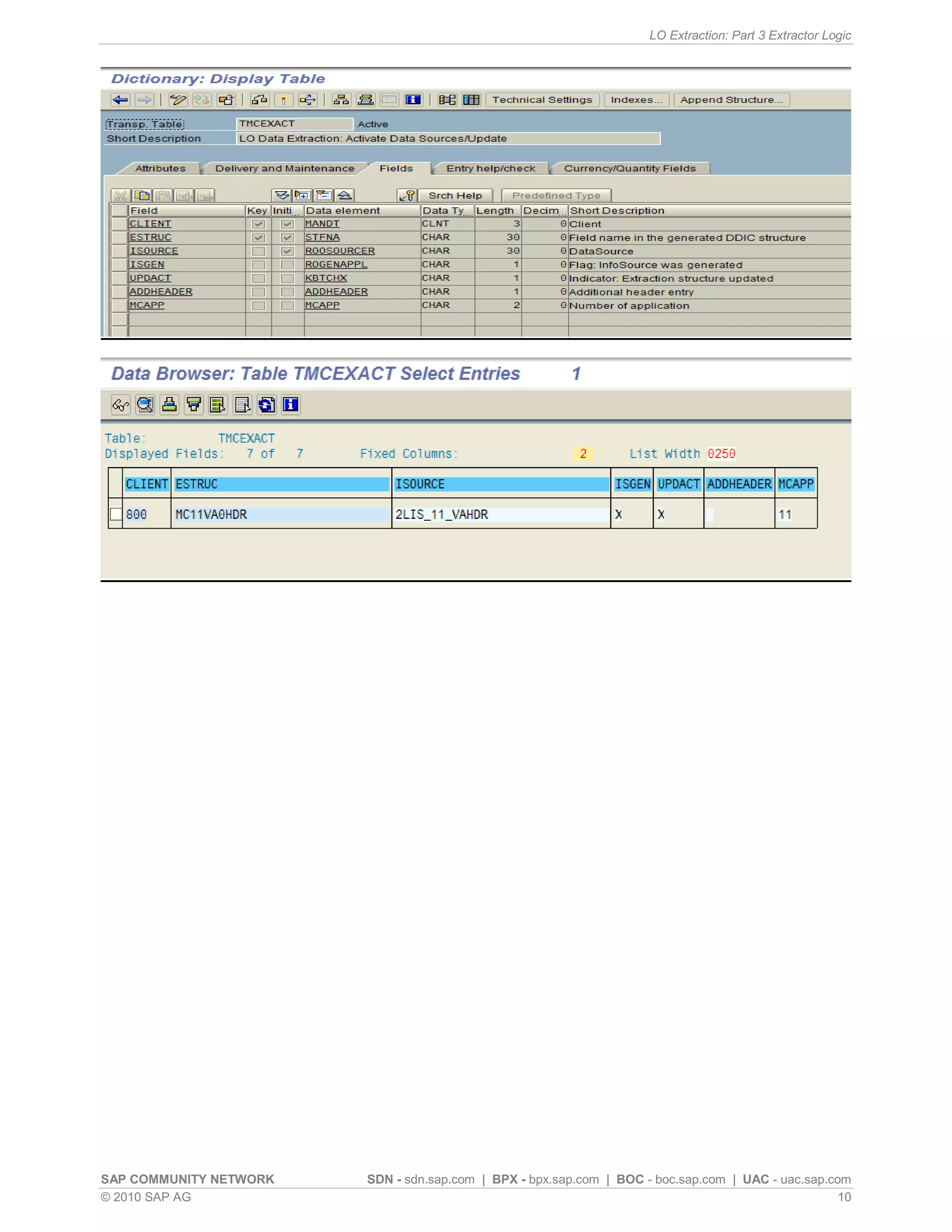Lo extraction part 3 extractor logic | PDF