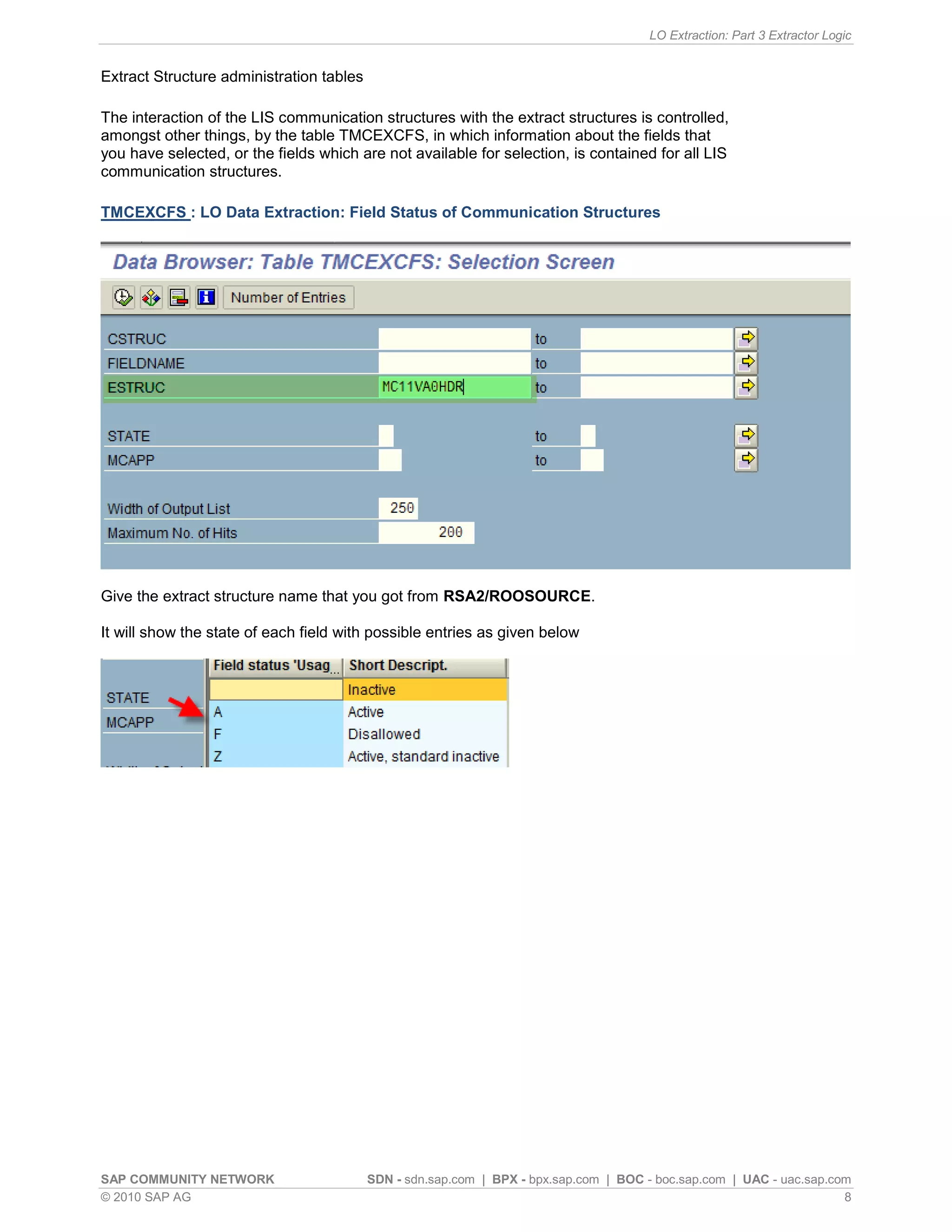 Lo extraction part 3 extractor logic | PDF