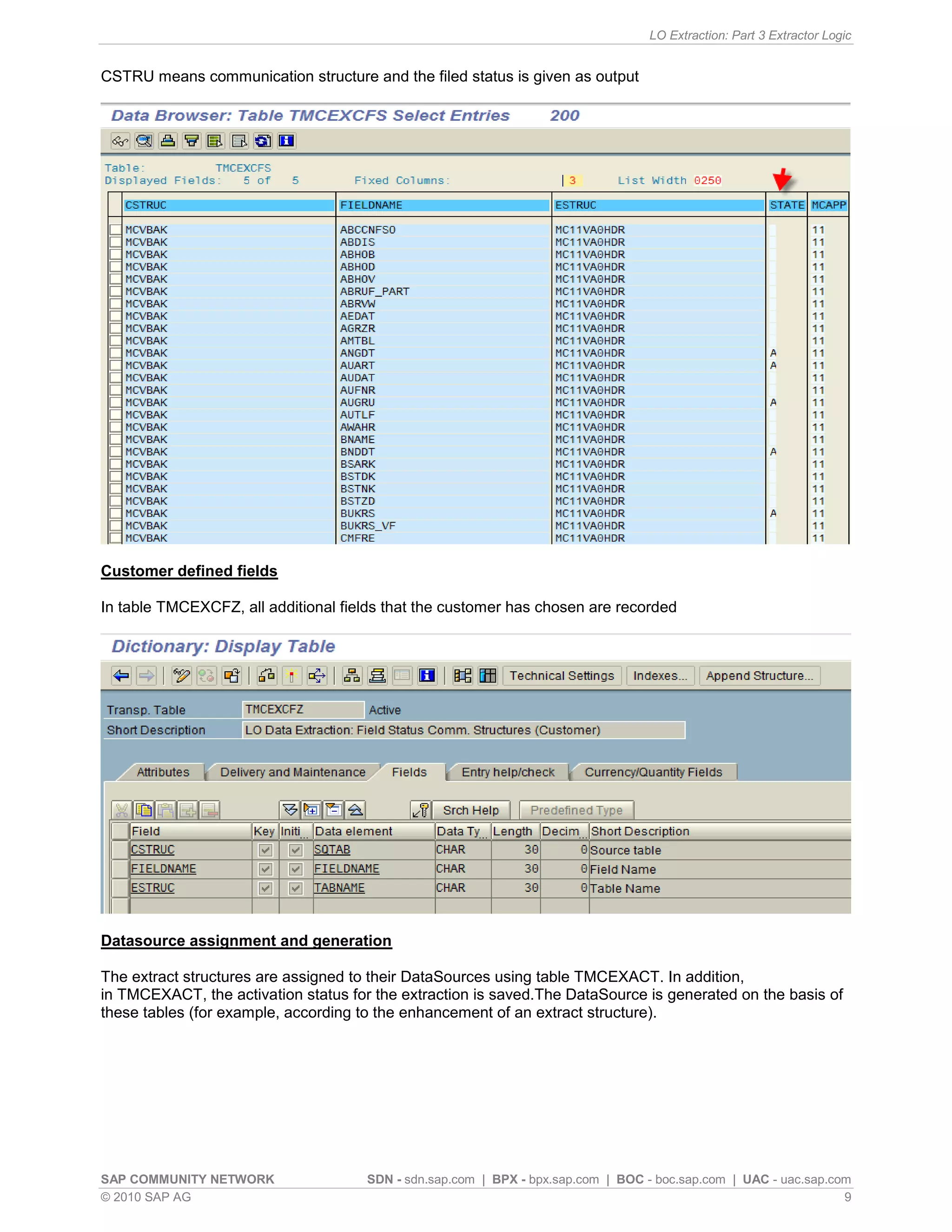 Lo extraction part 3 extractor logic | PDF