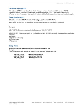 Lo extraction part 3 extractor logic | PDF