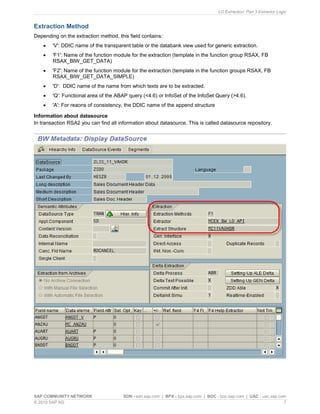 Lo extraction part 3 extractor logic | PDF