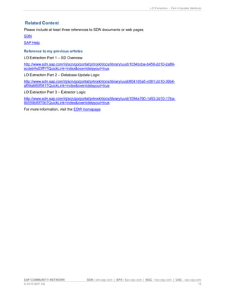 Lo extraction part 4 update methods | PDF