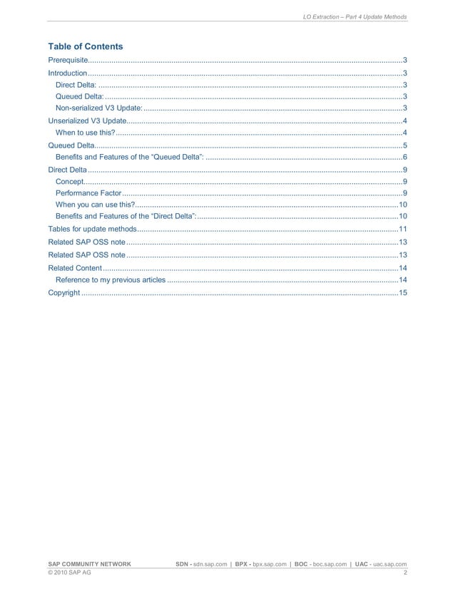 Lo extraction part 4 update methods | PDF | Operating Systems | Computer Software and Applications