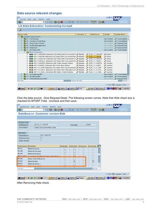 Lo extraction part 7 enhancements | PDF