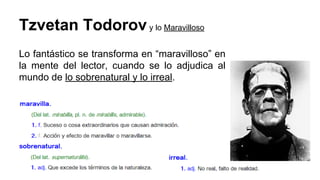 Lo fantástico y lo maravilloso | PDF
