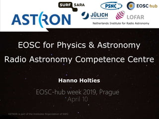 EOSC-hub Radioastronomy Competence Centre | PPT