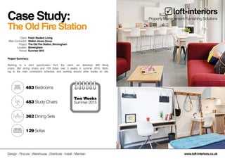 LOFT interiors - Your Property Management Furnishing Solution | PDF