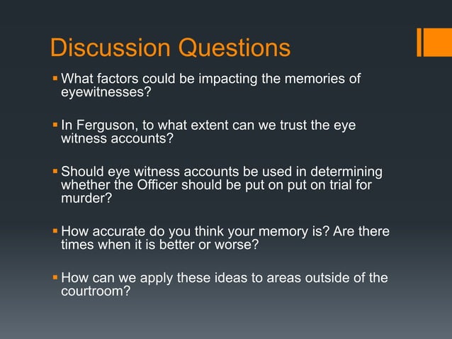 Loftus and memory pp | PPTX