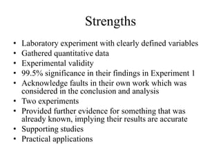 Loftus and palmer | PPTX