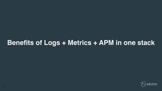 Logging, Metrics, and APM: The Operations Trifecta (P) | PPT