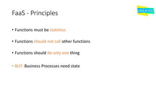 FaaS by Microsoft: Azure Functions and Azure Durable Functions | PPT