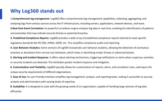 Manage Engine Log 360 | PPTX