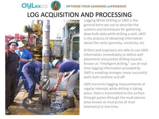 Log acquisition and processing | PPTX