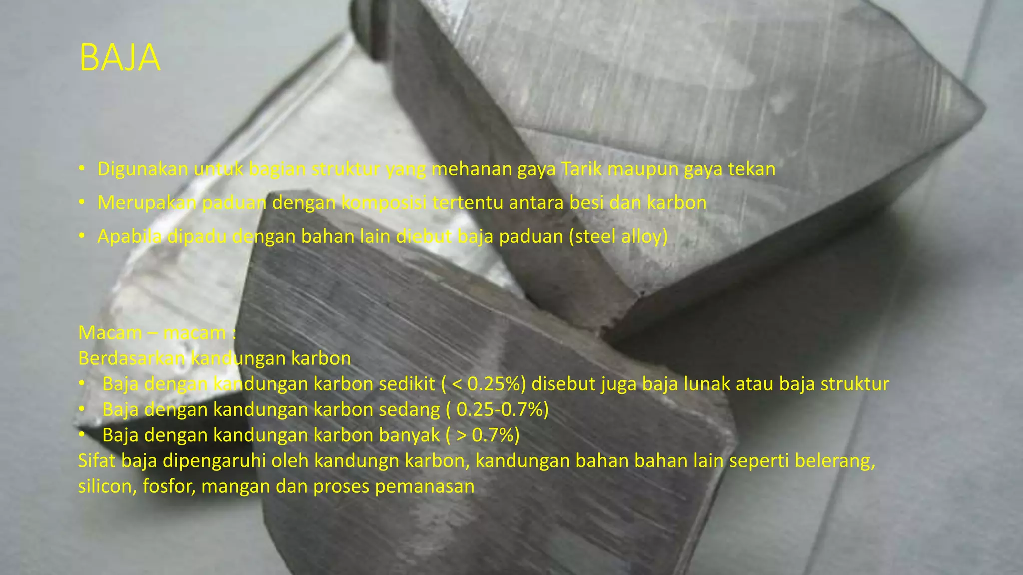 Logam dan Baja | PPTX
