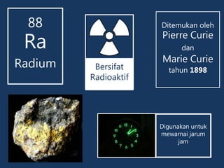 Logam alkali dan alkali tanah | PPTX