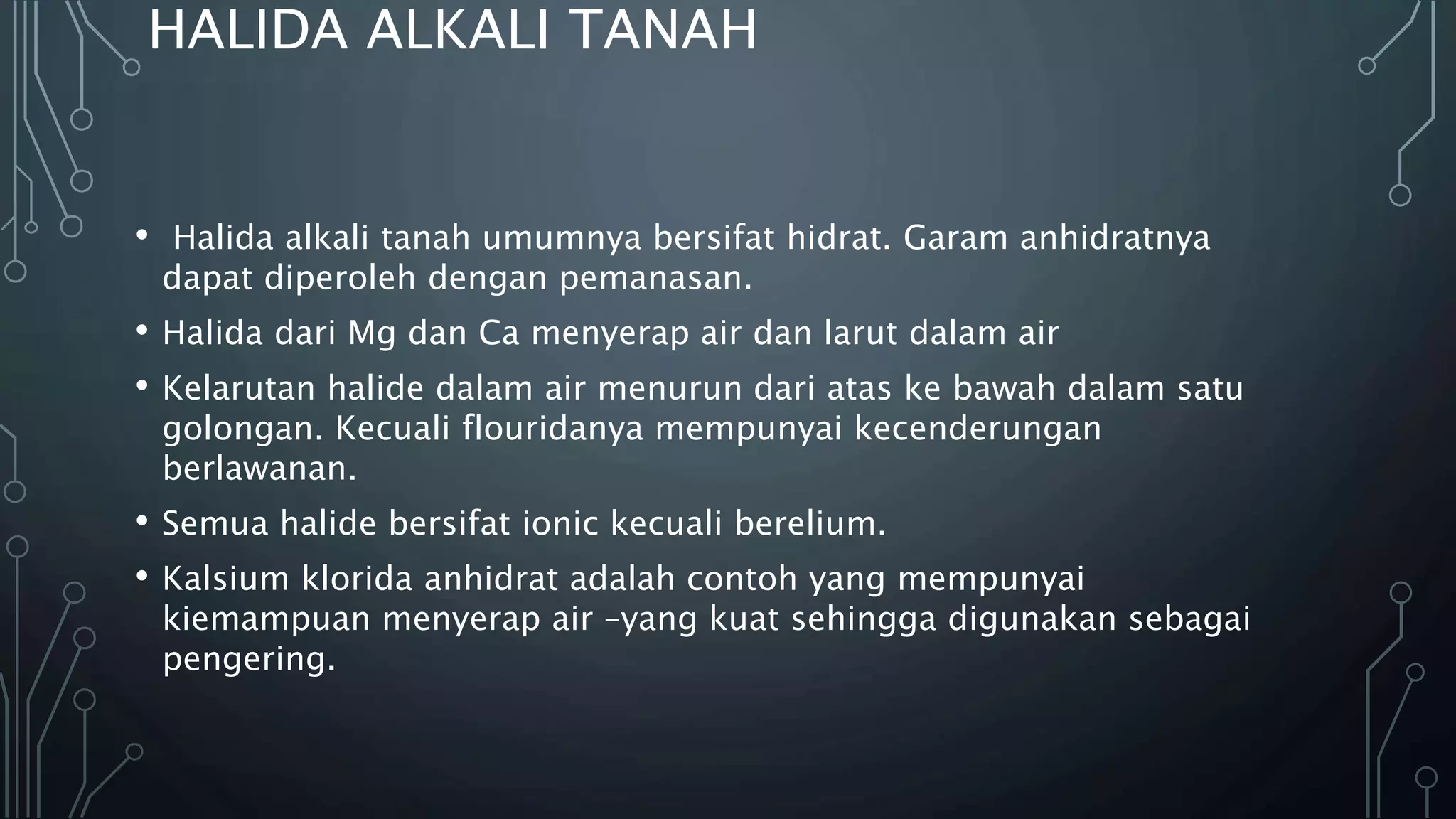 Logam alkali tanah | PPTX