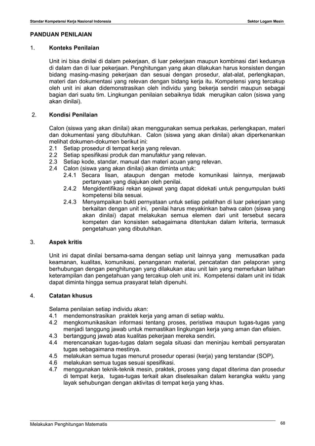 Logam mesin core 12 | DOC