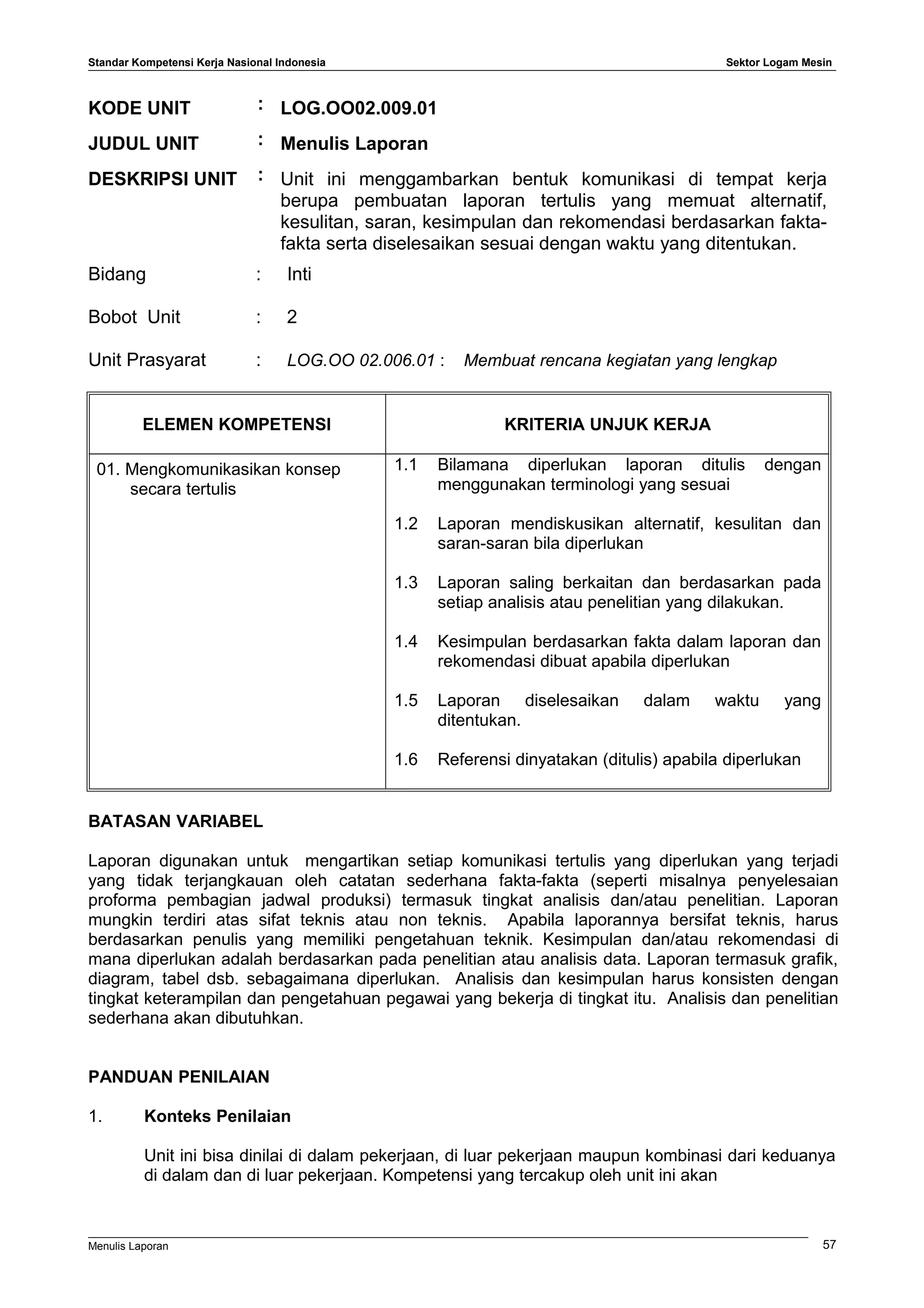 Logam mesin core 9 | DOC