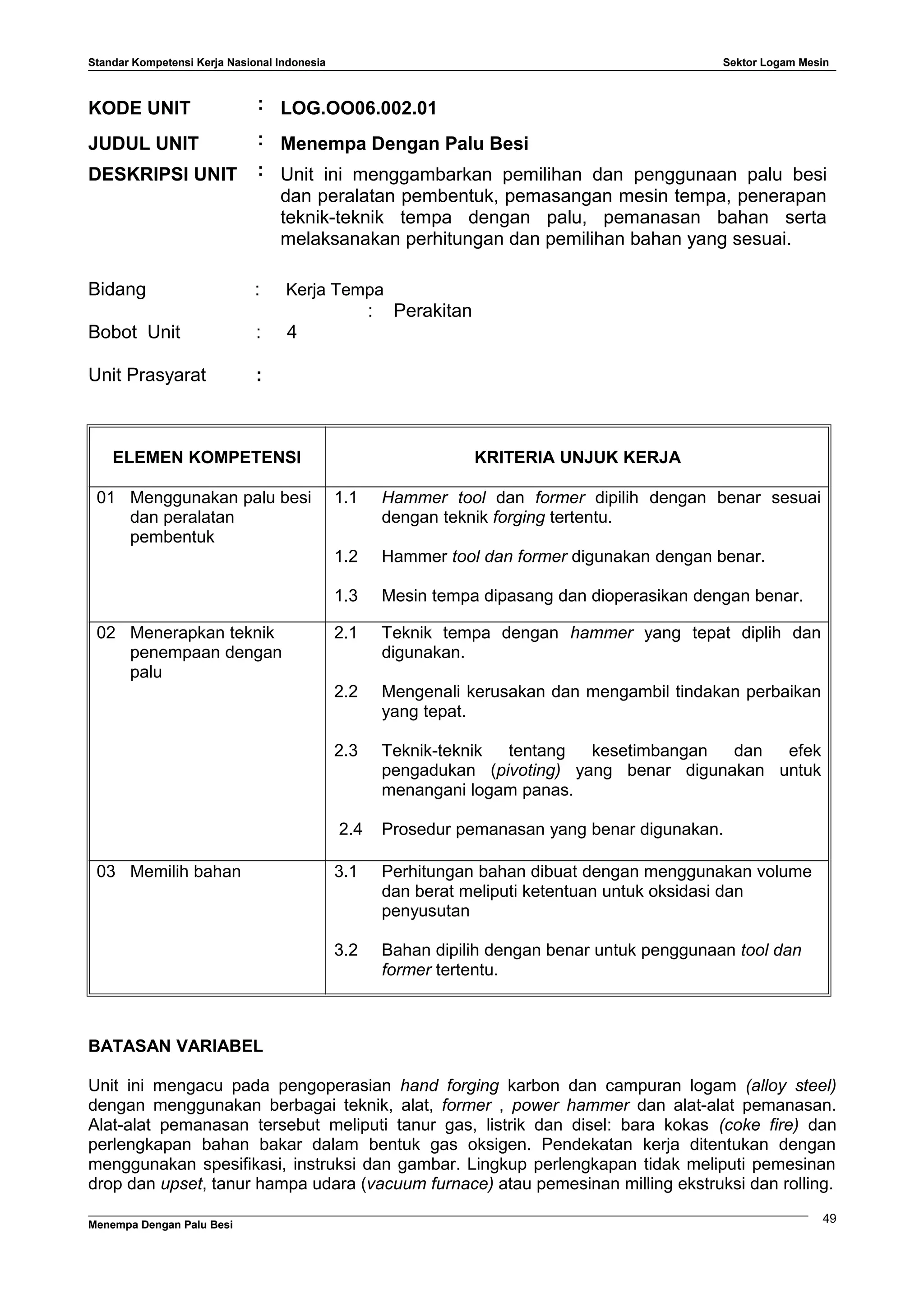 Logam mesin forging 2 | DOC