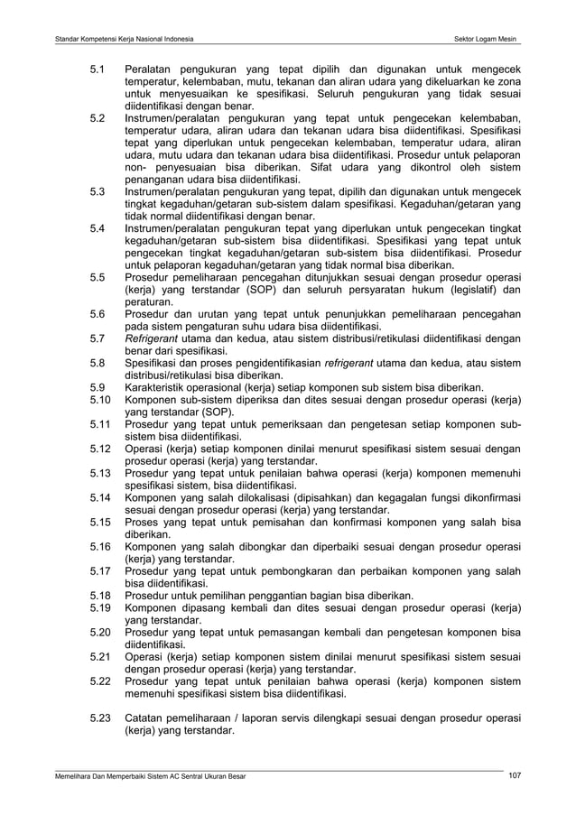 Logam mesin maintenance and diagnostic refrigeration & ac 18 (3) | PDF