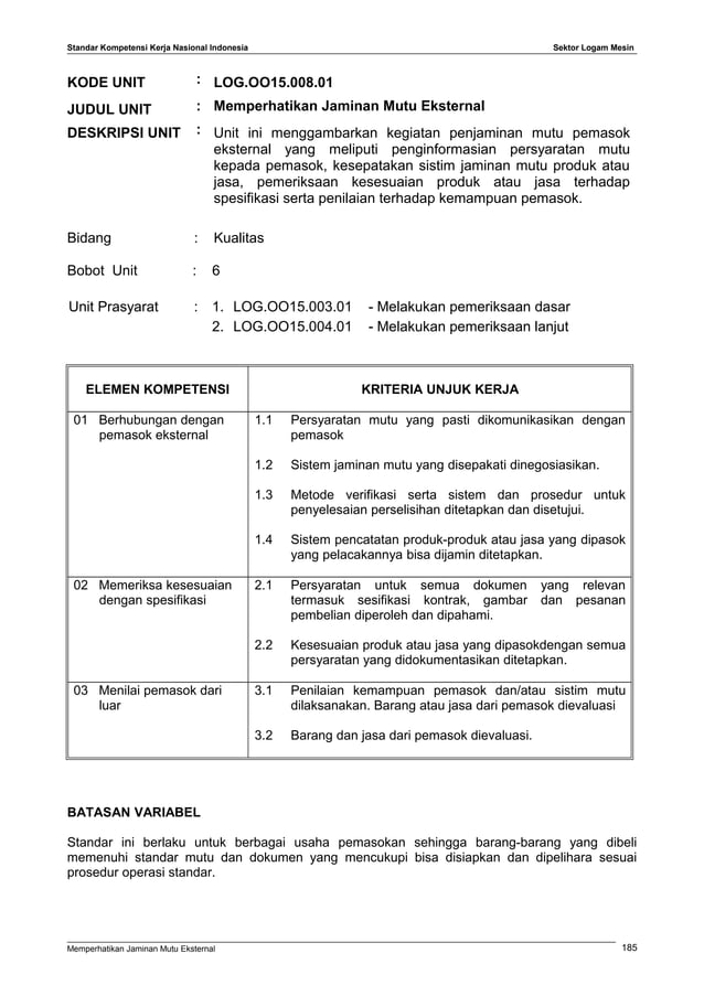 Logam mesin quality 5 (4) | PDF