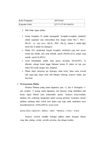 Logam platina | DOCX