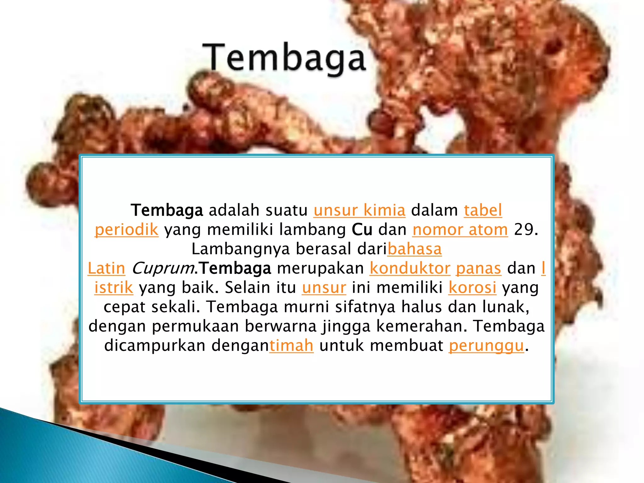 KIMIA UNSUR : LOGAM TRANSISI PERIODE KEEMPAT | PPTX