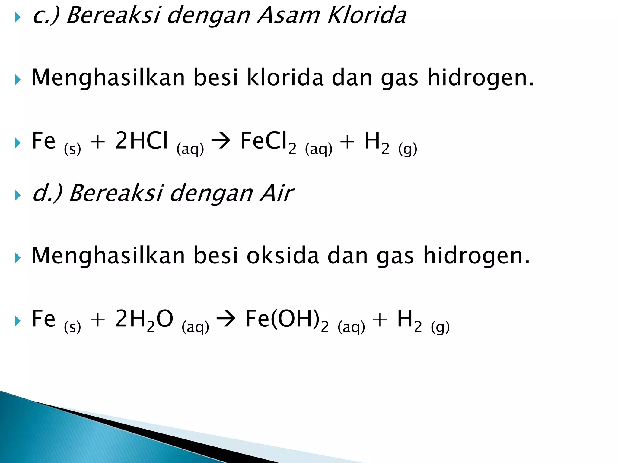 KIMIA UNSUR : LOGAM TRANSISI PERIODE KEEMPAT | PPTX