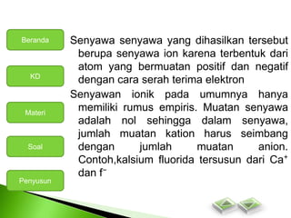 Tata nama ionik biner | PPTX