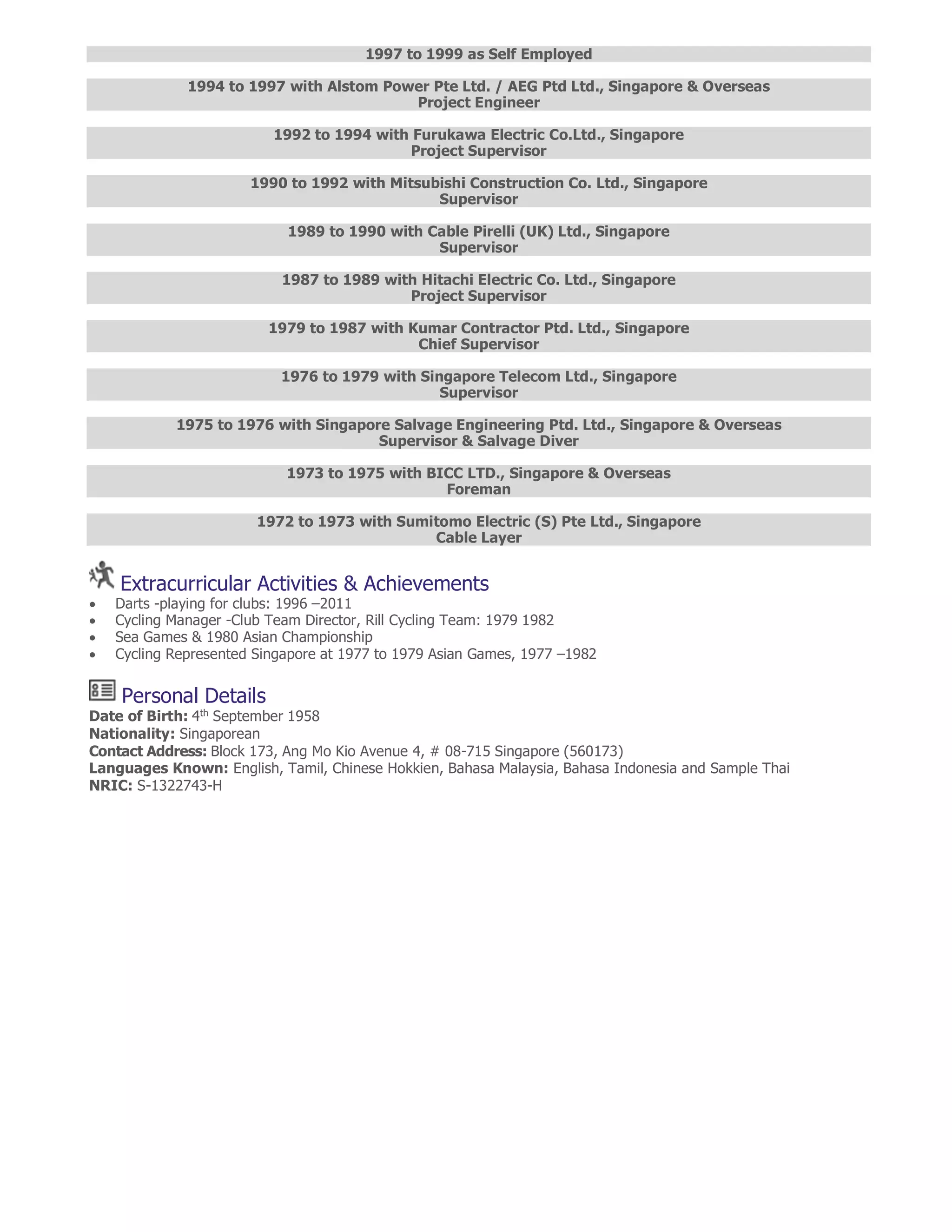Loganathan, senior level assignments. | PDF