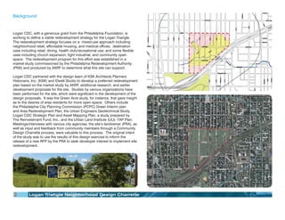 Logan Triangle Community Design Charrette | PPT