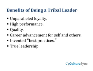 Tribal Leadership with Dave Logan | PDF