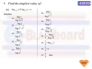 Logarithm | PPT