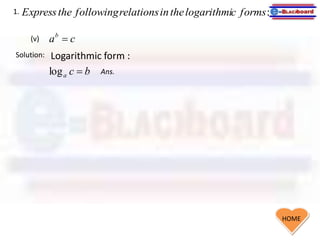 Logarithm | PPT