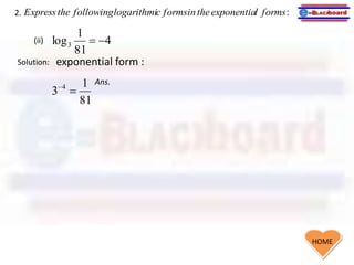 Logarithm | PPT